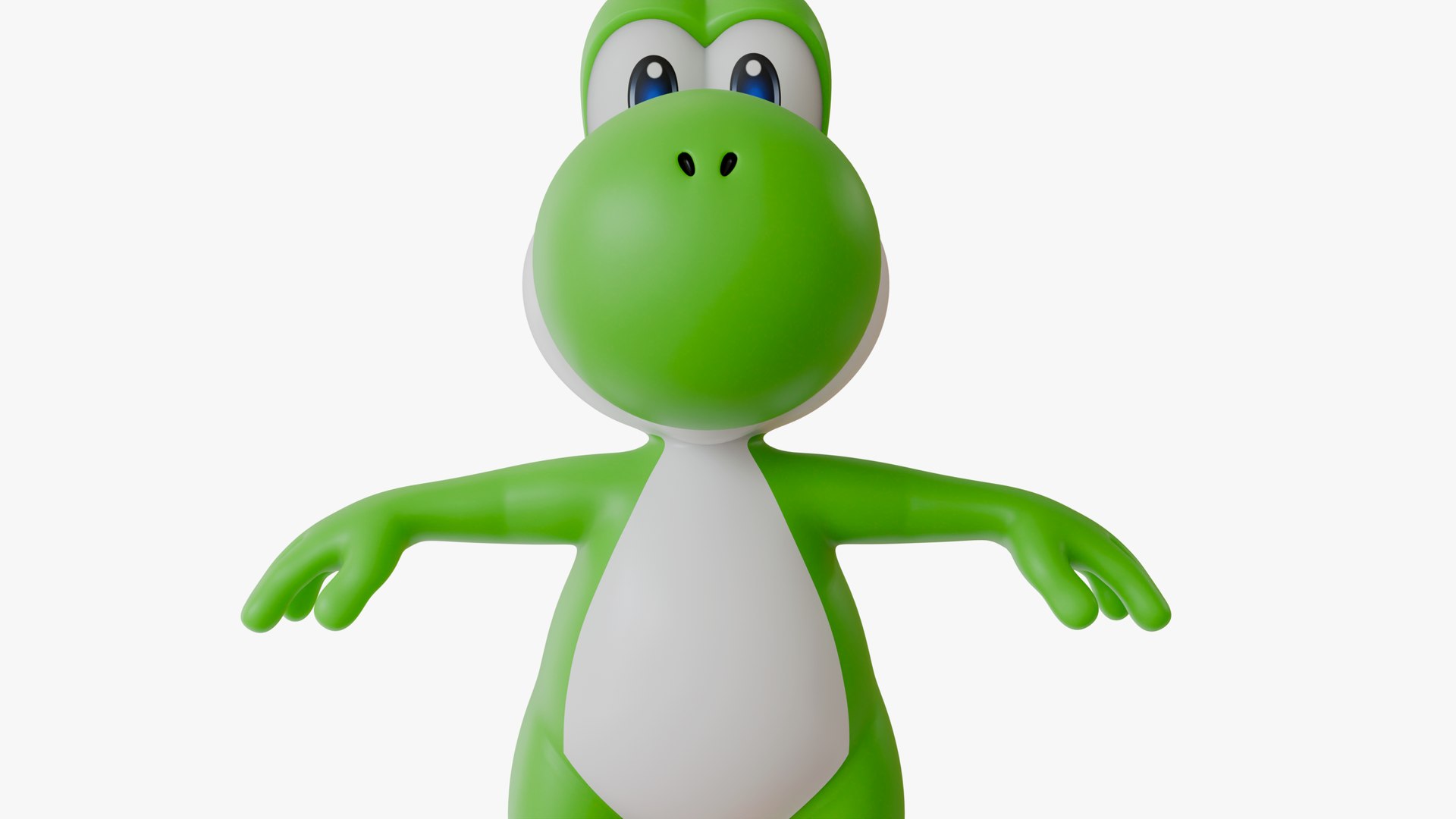 Yoshi Character Cinematic Super Mario World(1) 3D - TurboSquid 2260730
