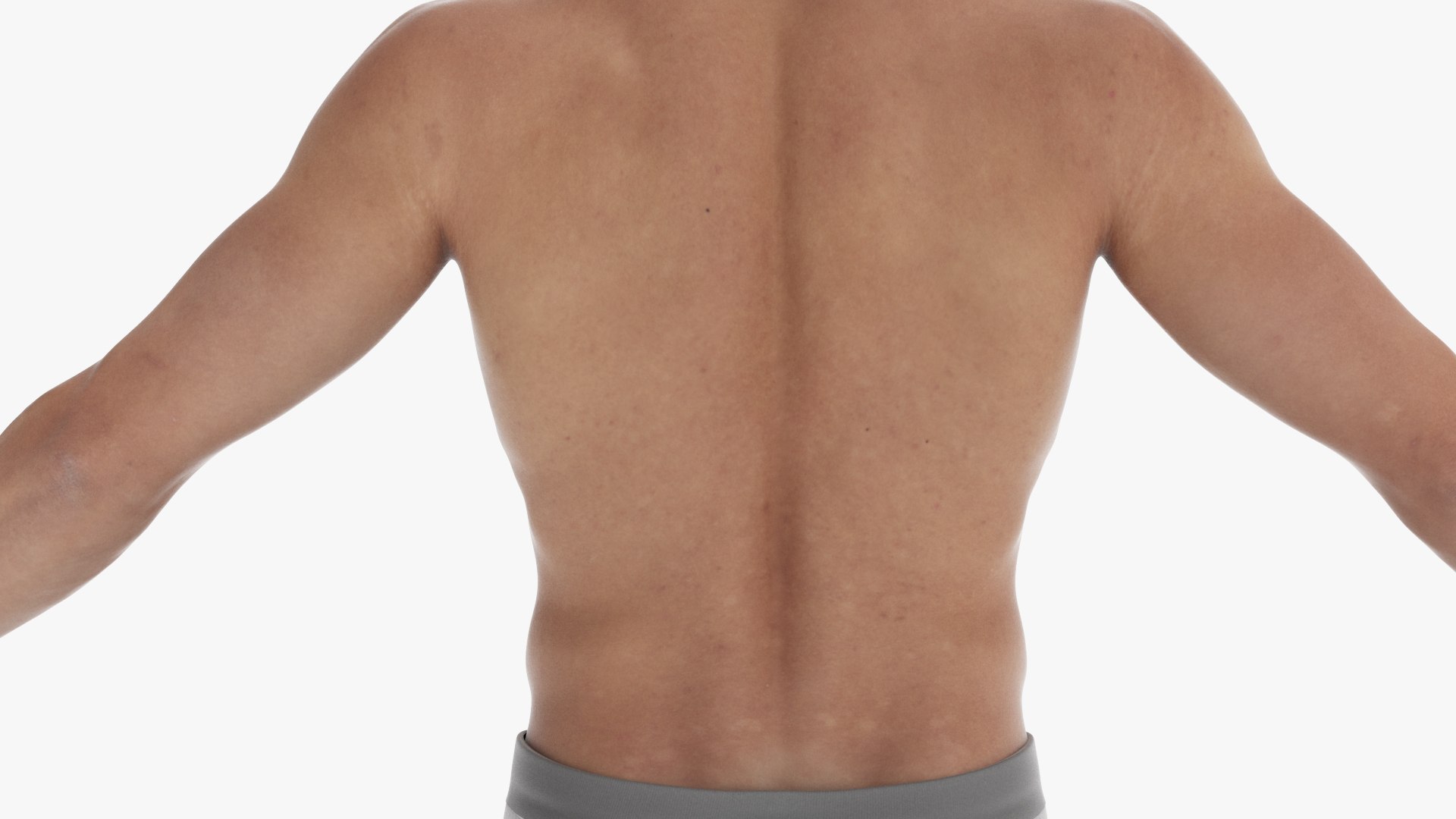 Fit Male Human Figure A-pose 3D Model - TurboSquid 2279824