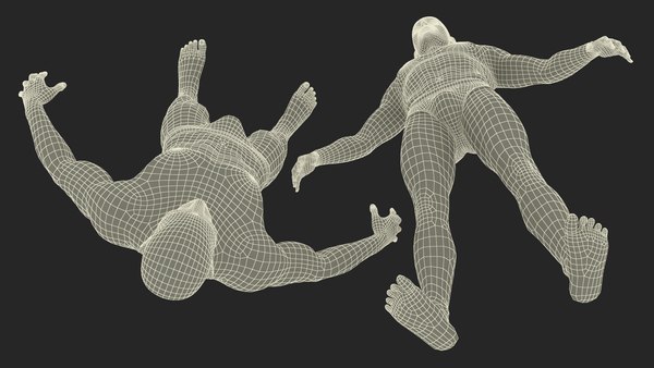 modelo 3d Figura humana masculina en forma en pose A - TurboSquid 2279824