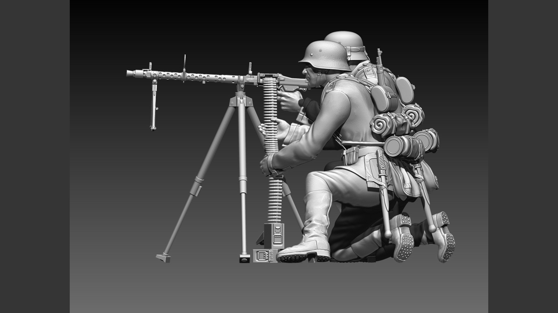 German Soldiers Model - TurboSquid 1559430