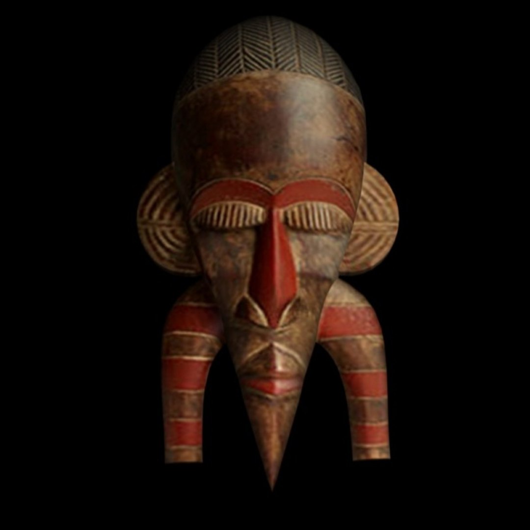 Tribal Masks 3d Obj