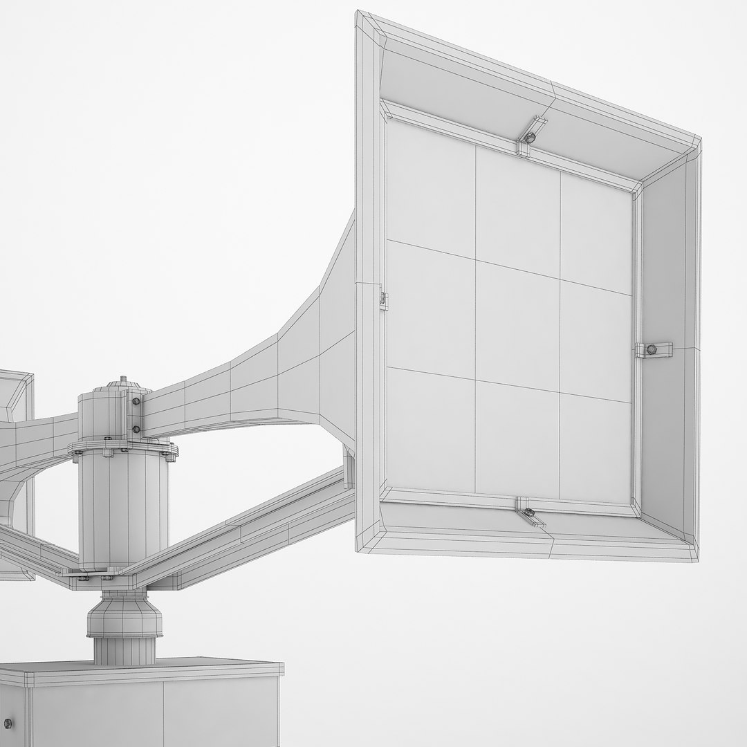 Emergency Tornado Siren 3D Model - TurboSquid 1433364