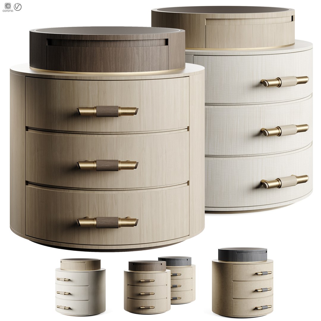 Frato TULSA Bedside 3D model - TurboSquid 2181893