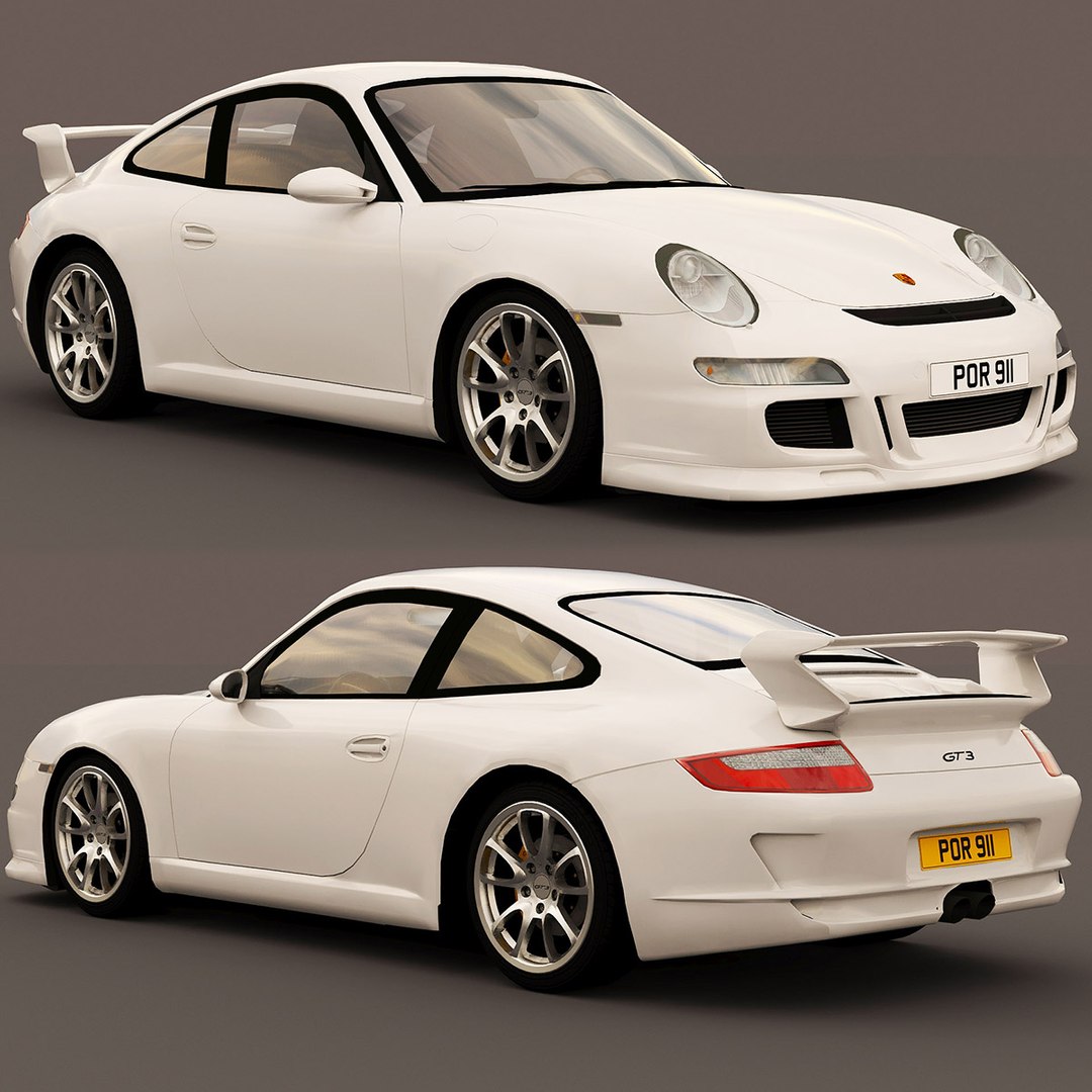 3D Porsche 911 Gt3 2006 Model - TurboSquid 2292301