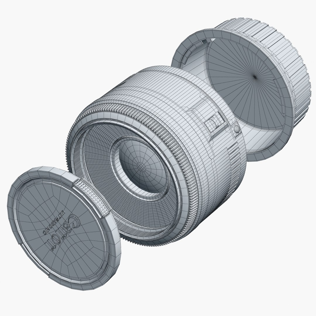 Lens Canon Ef 50mm 3d Max