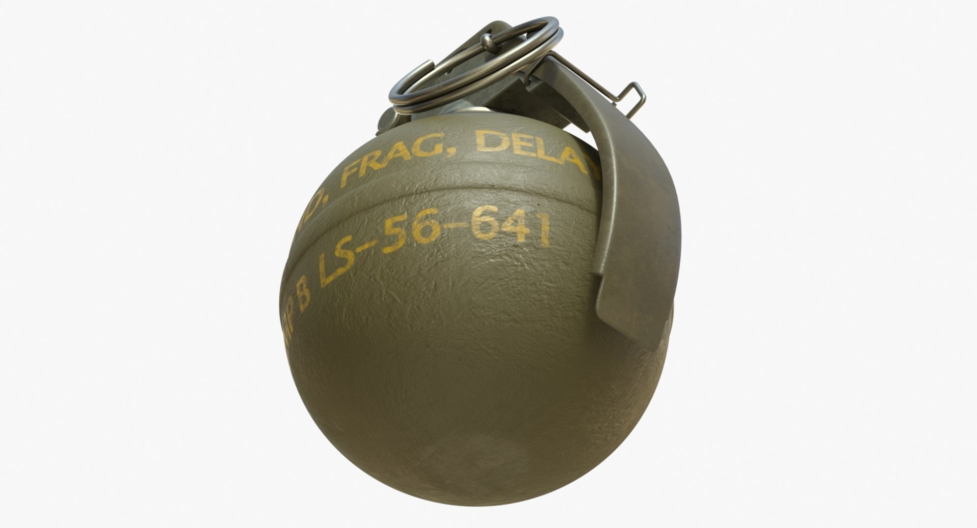 M-67 01 3D Model - TurboSquid 1250556