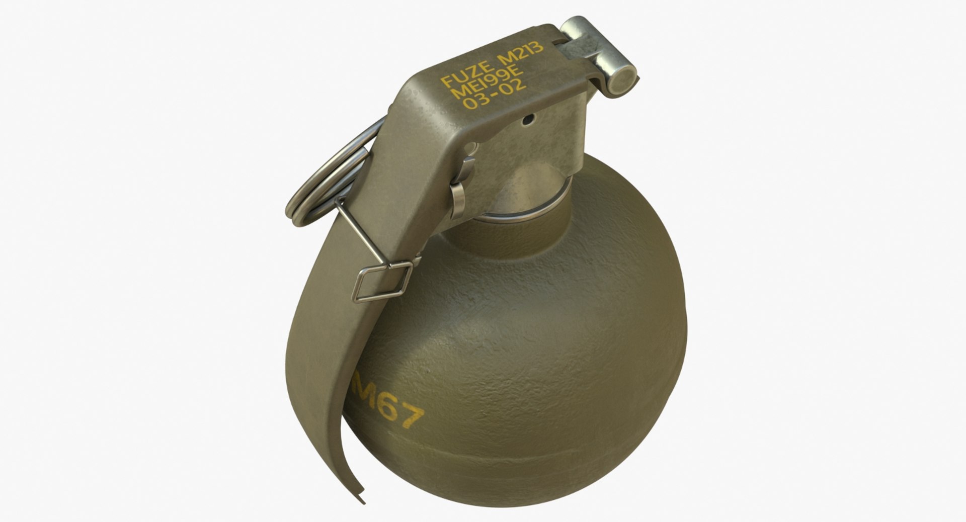 M-67 01 3D Model - TurboSquid 1250556