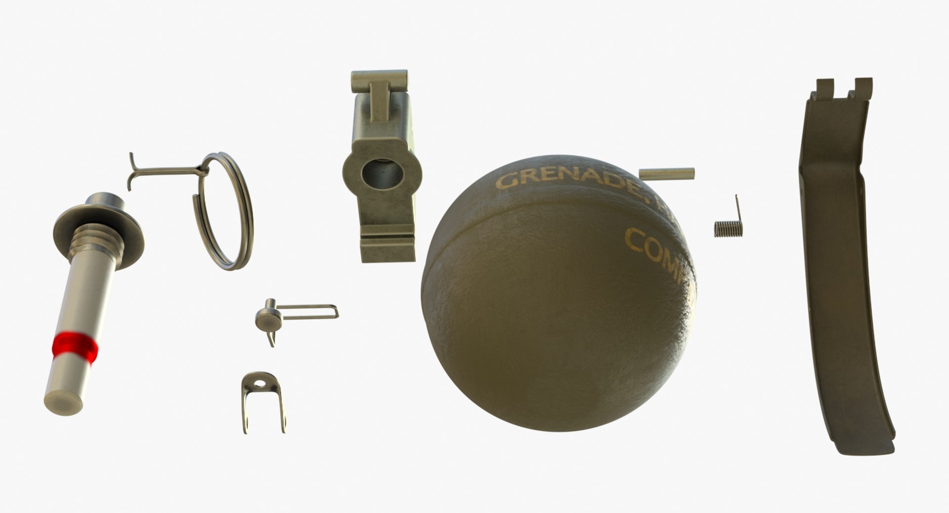 M-67 01 3D Model - TurboSquid 1250556