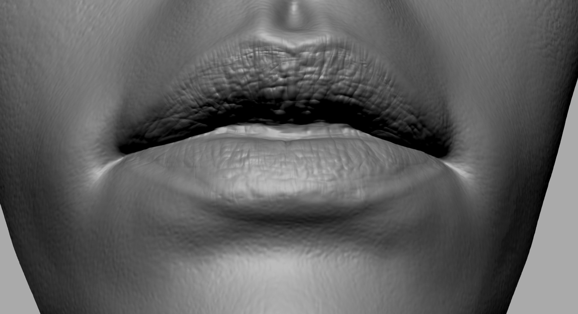 3D Female Lip - TurboSquid 1480902
