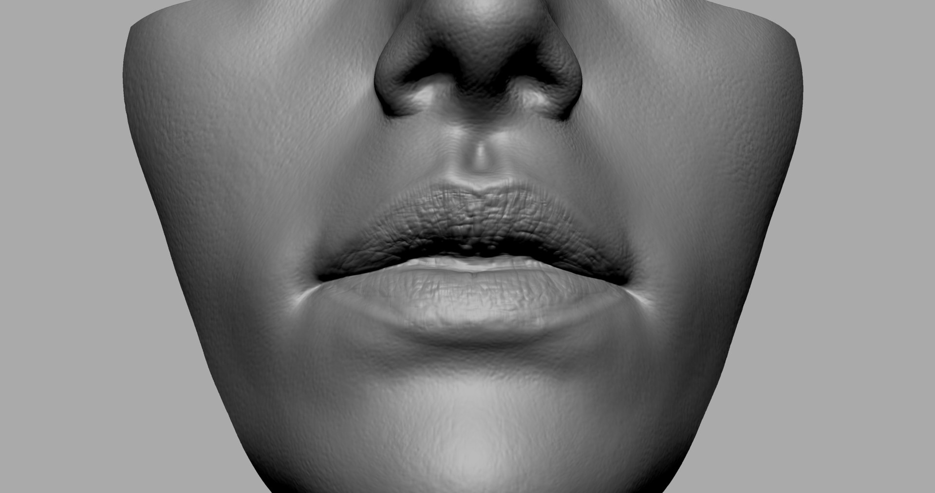 3D Female Lip - TurboSquid 1480902