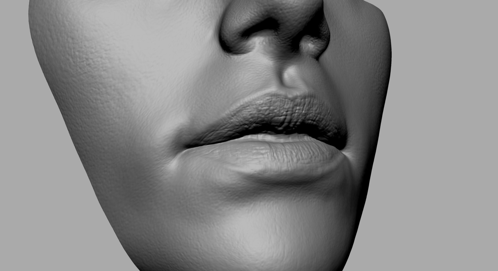 3D Female Lip - TurboSquid 1480902