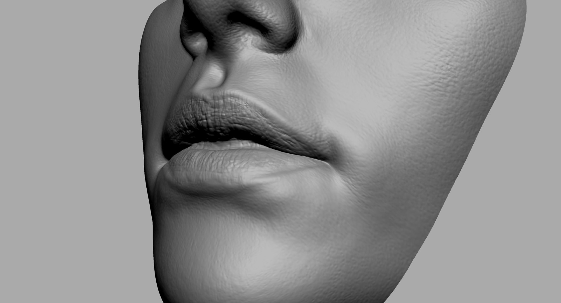3D Female Lip - TurboSquid 1480902