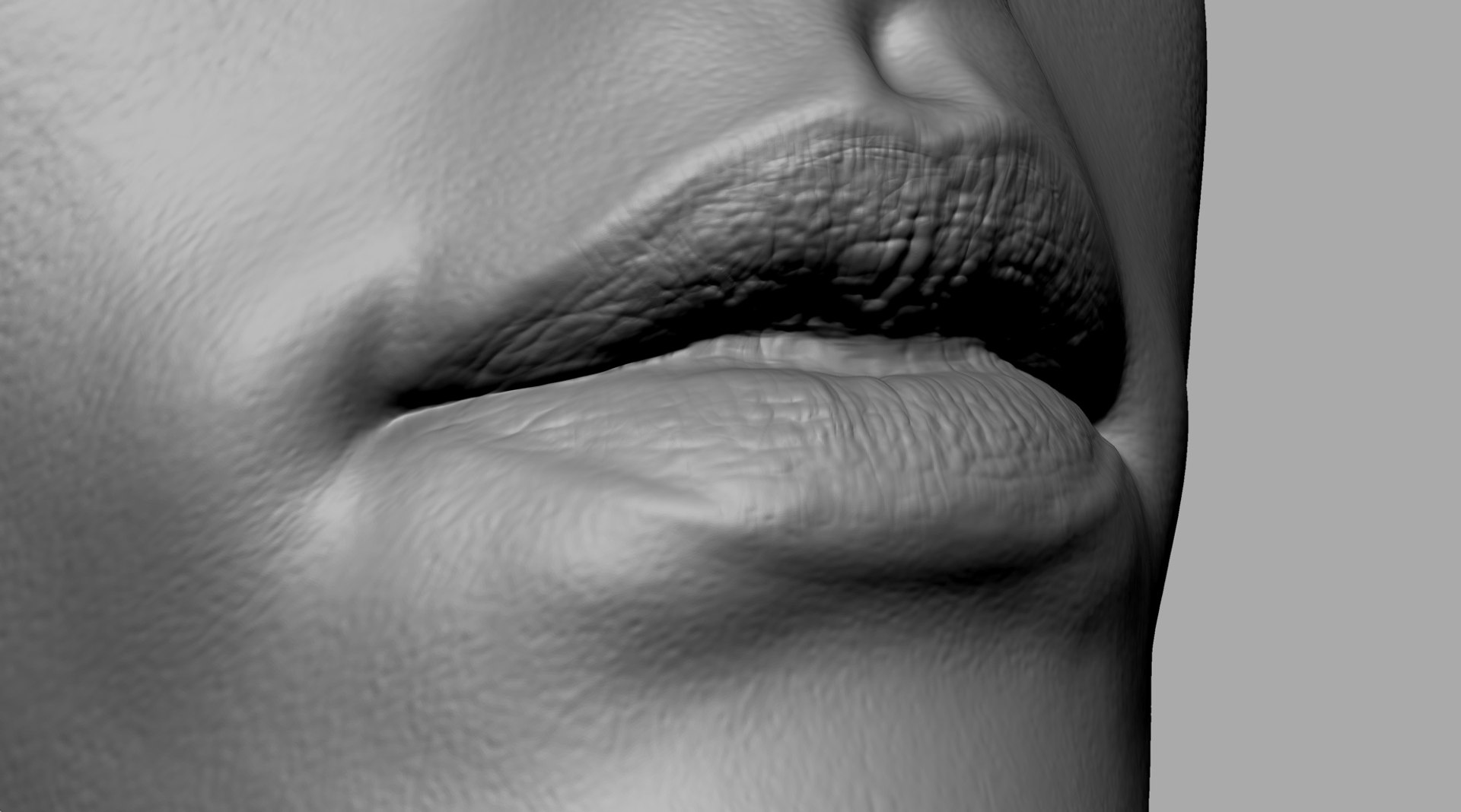 3D Female Lip - TurboSquid 1480902