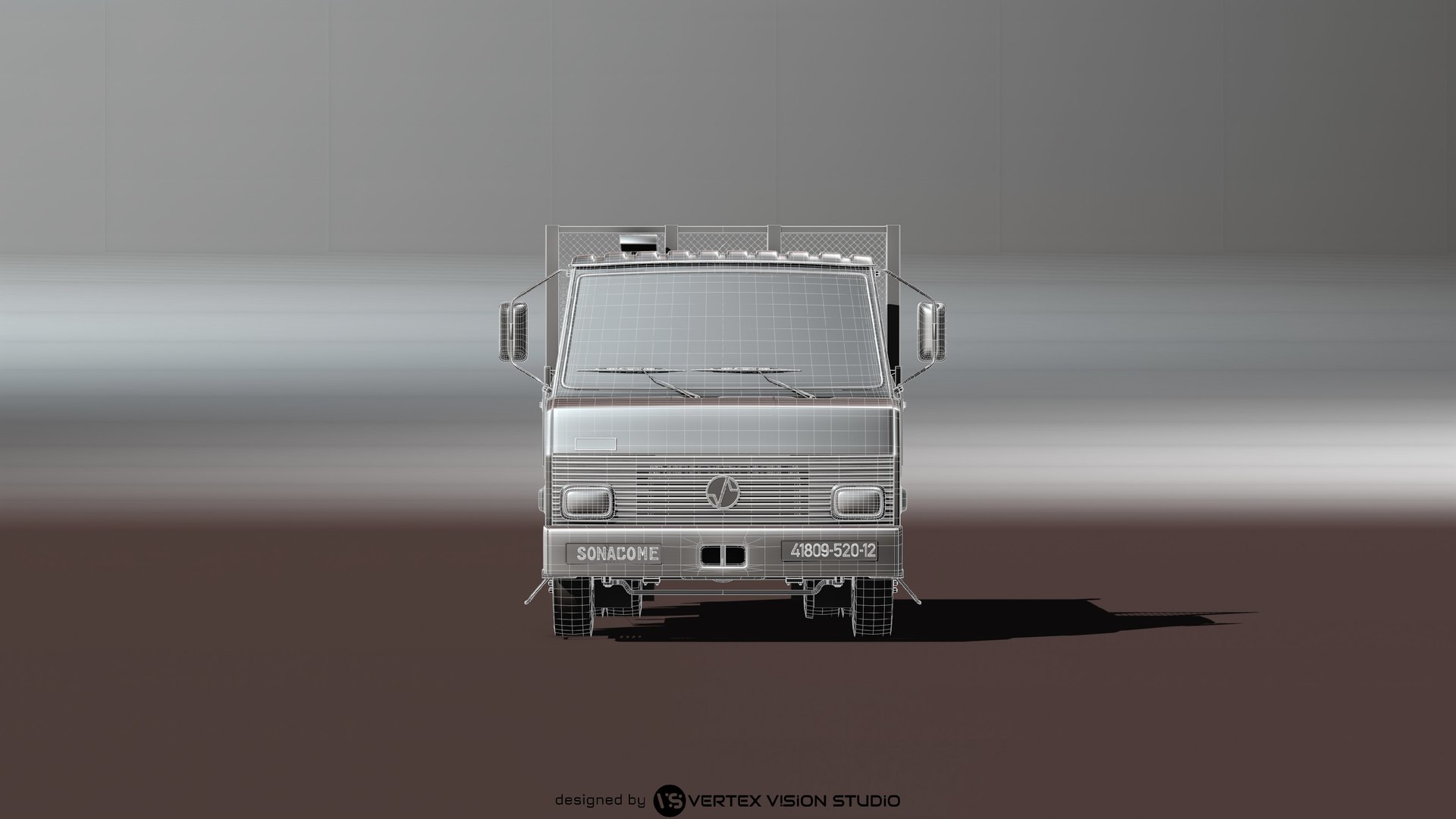 3D SNVI Sonacome K66 Truck 3D Model - TurboSquid 2295609