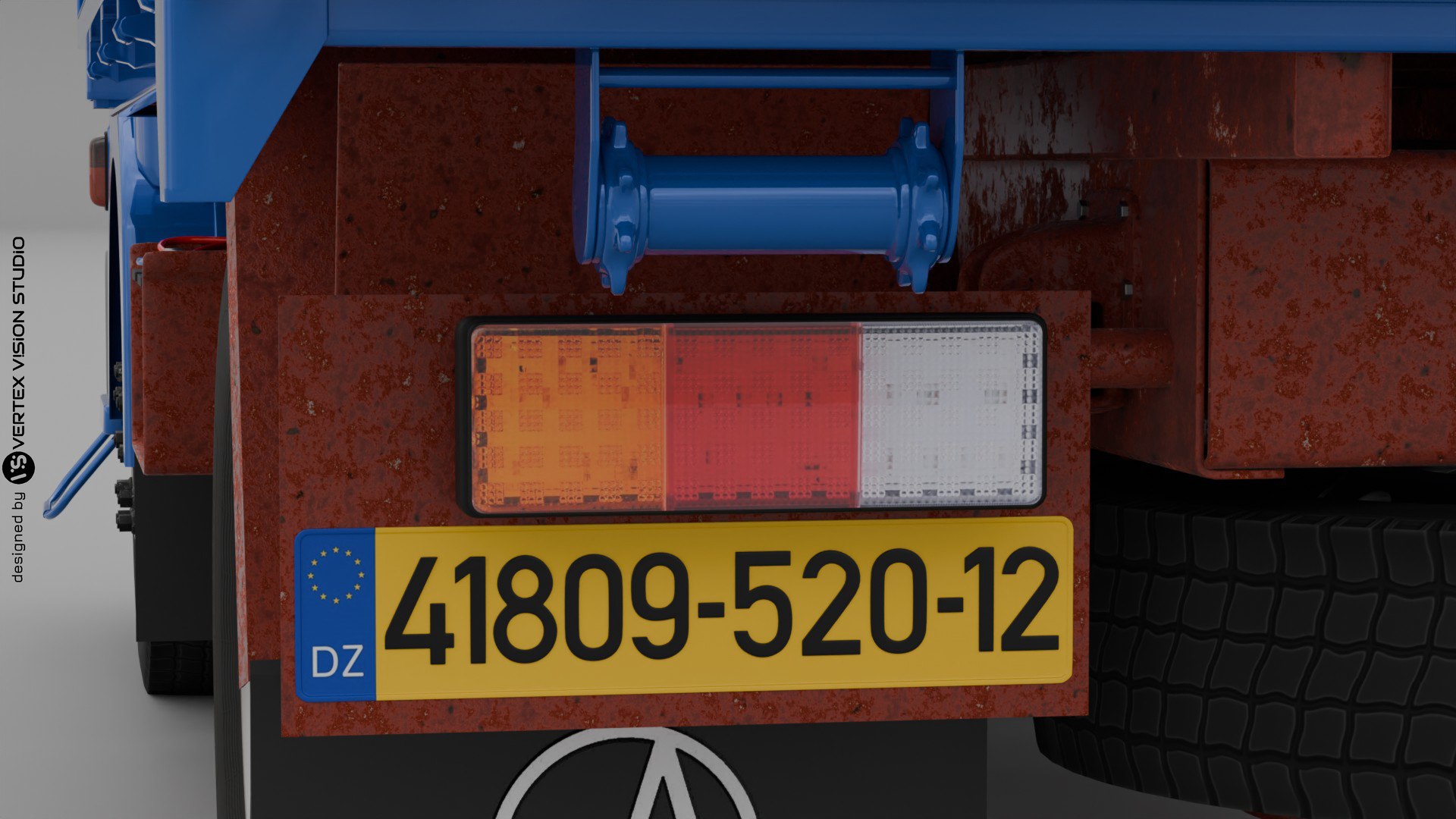 3D SNVI Sonacome K66 Truck 3D Model - TurboSquid 2295609