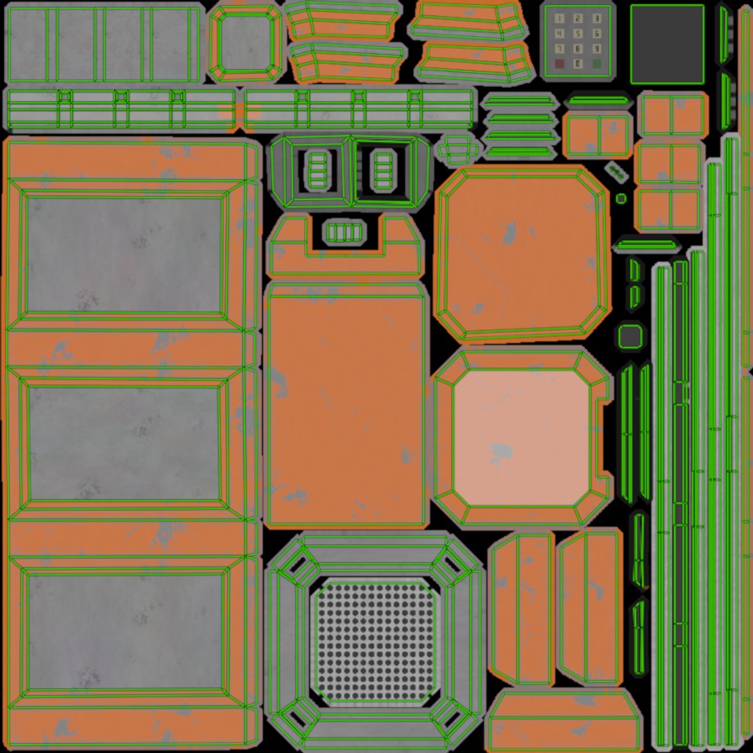 3D Storage Unit - Small Model - TurboSquid 2016334