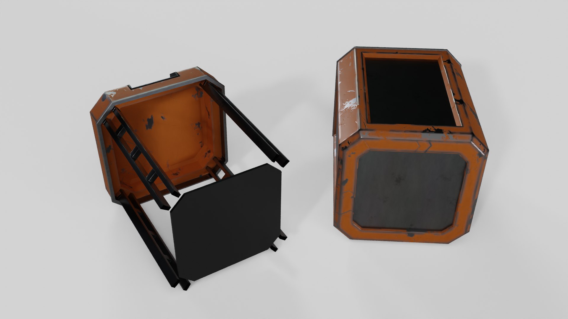 3D Storage Unit - Small Model - TurboSquid 2016334