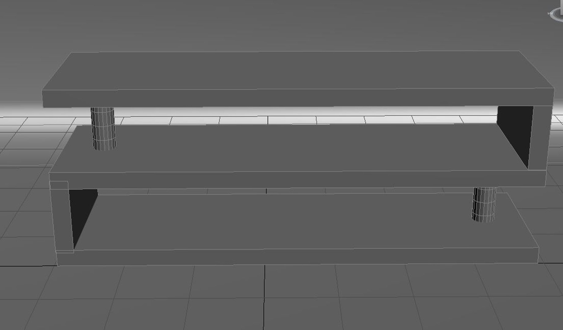 3D TABLE BLOCK model - TurboSquid 1824477