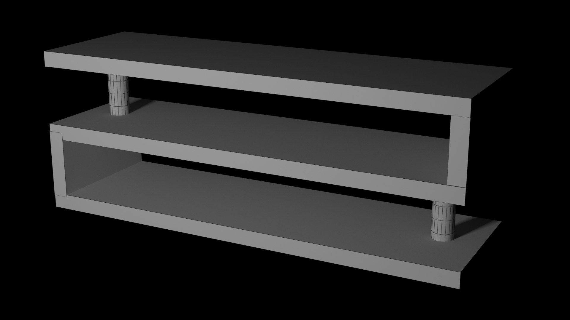 3D TABLE BLOCK model - TurboSquid 1824477