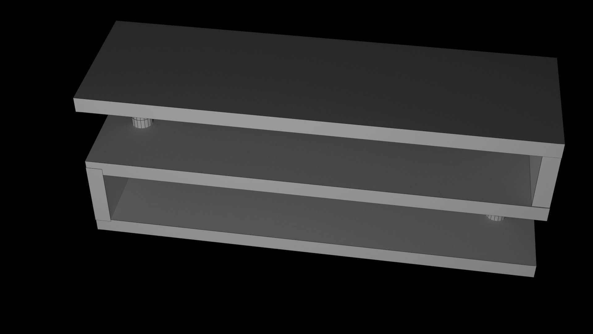 3D TABLE BLOCK model - TurboSquid 1824477