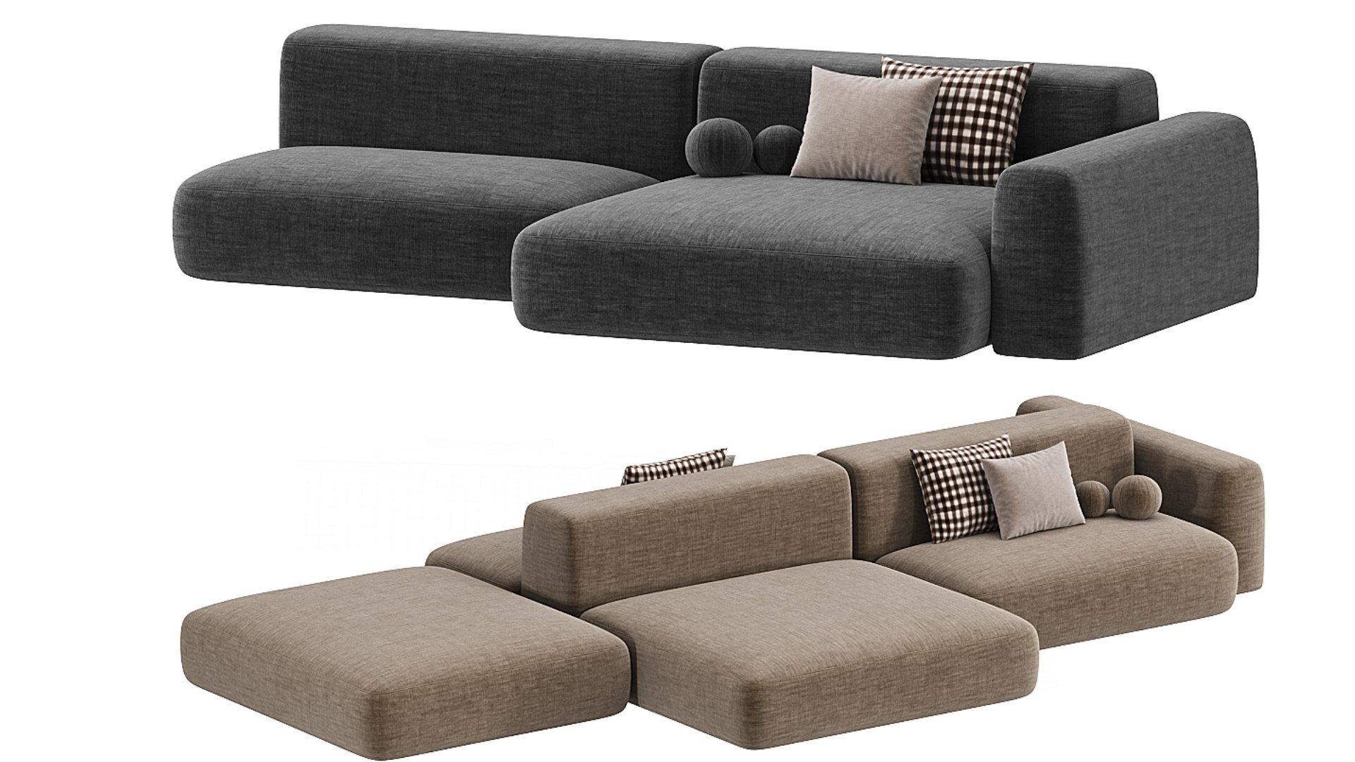 Sky Sofa Modular Sofa By Tamamm 3D - TurboSquid 2204203