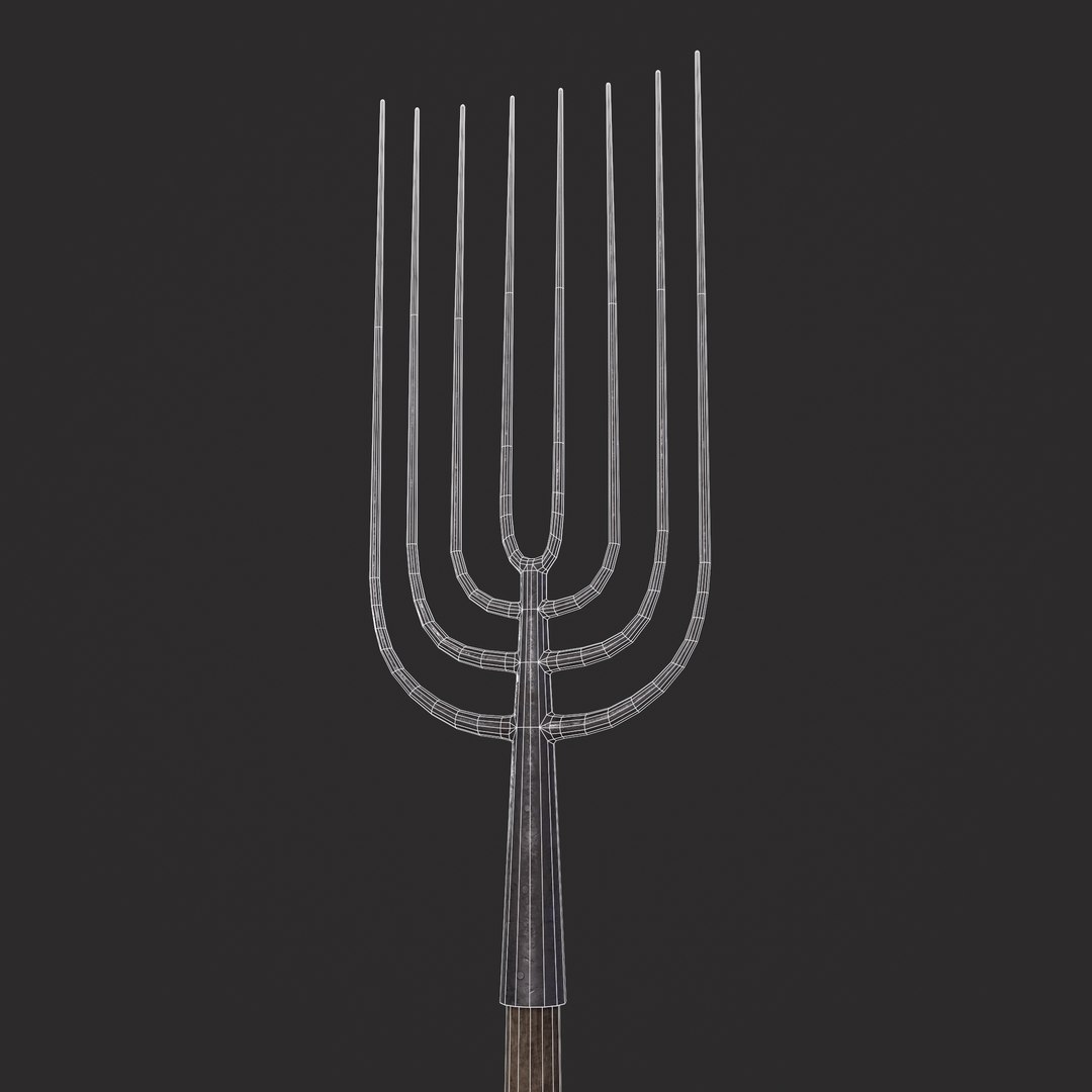 3D Spading Fork Model - TurboSquid 1842233