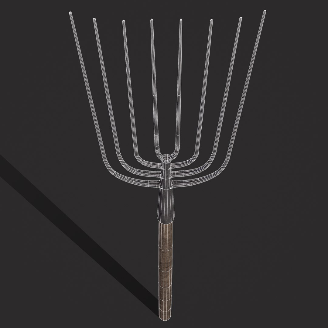 3D Spading Fork Model - TurboSquid 1842233