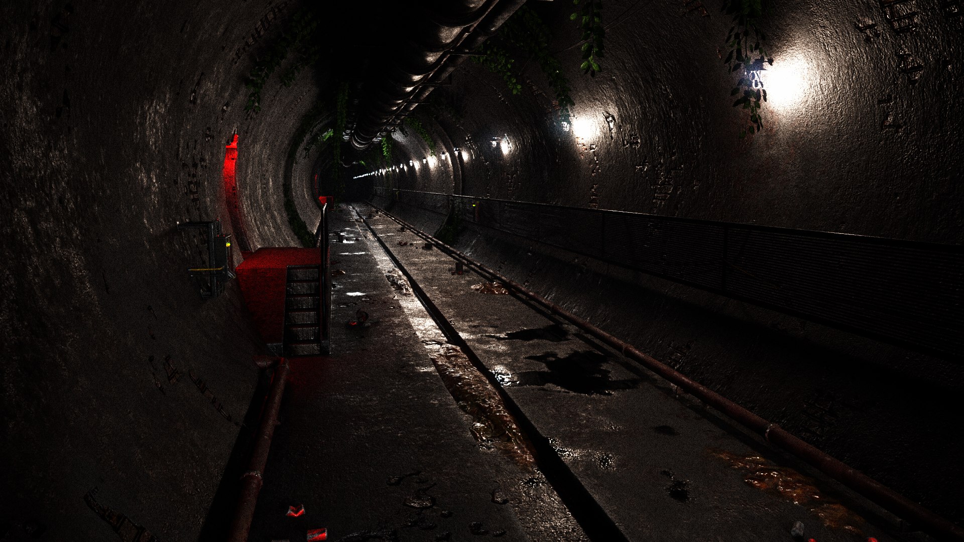 3D Underground Sewer Tunnel Pack Low-poly 3D Model - TurboSquid 2417660