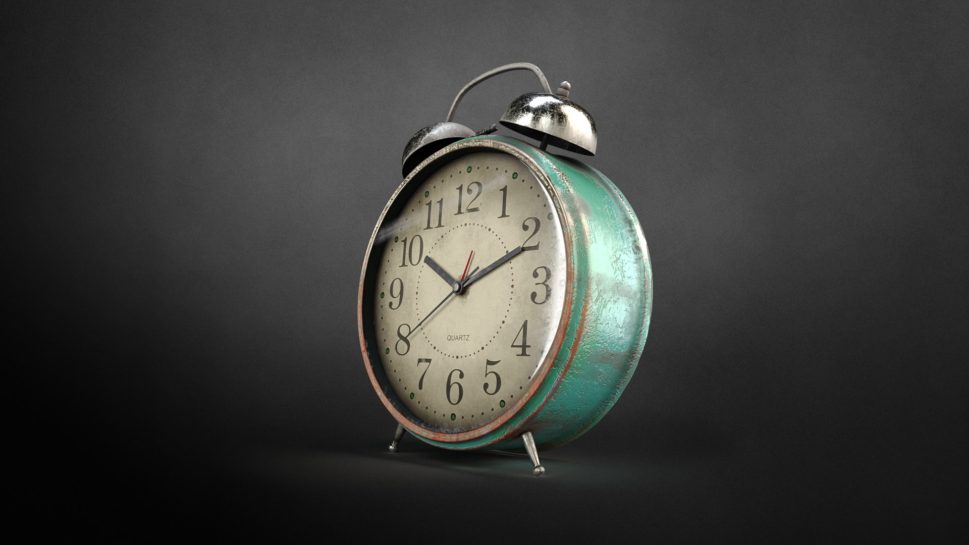 Old Alarm Clock 3D Model - TurboSquid 2245787
