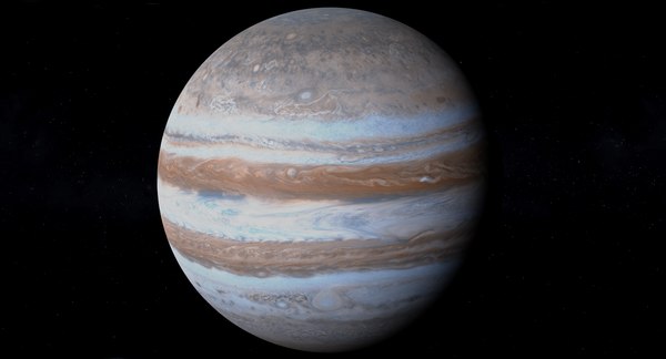 3D photorealistic jupiter model - TurboSquid 1264454