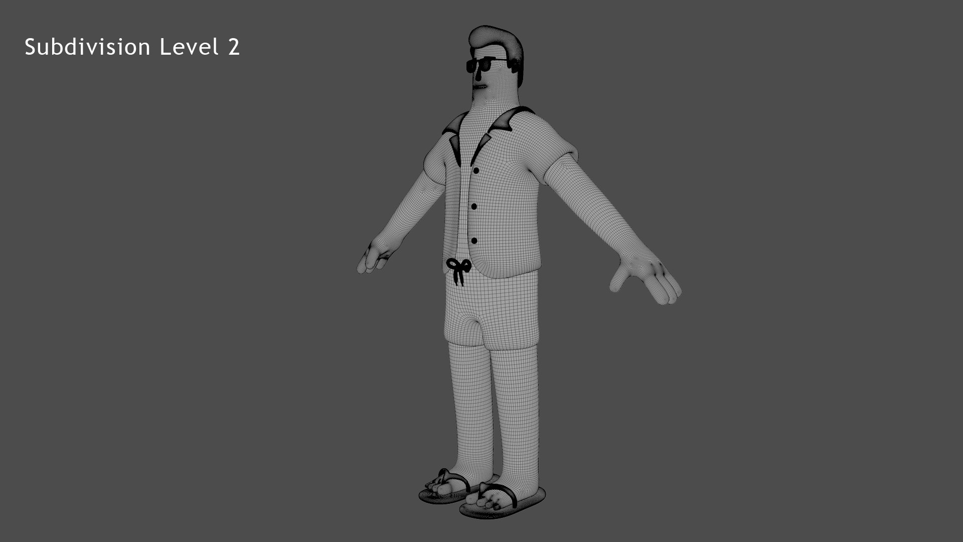 Man Toon Character 3D Model - TurboSquid 1641542