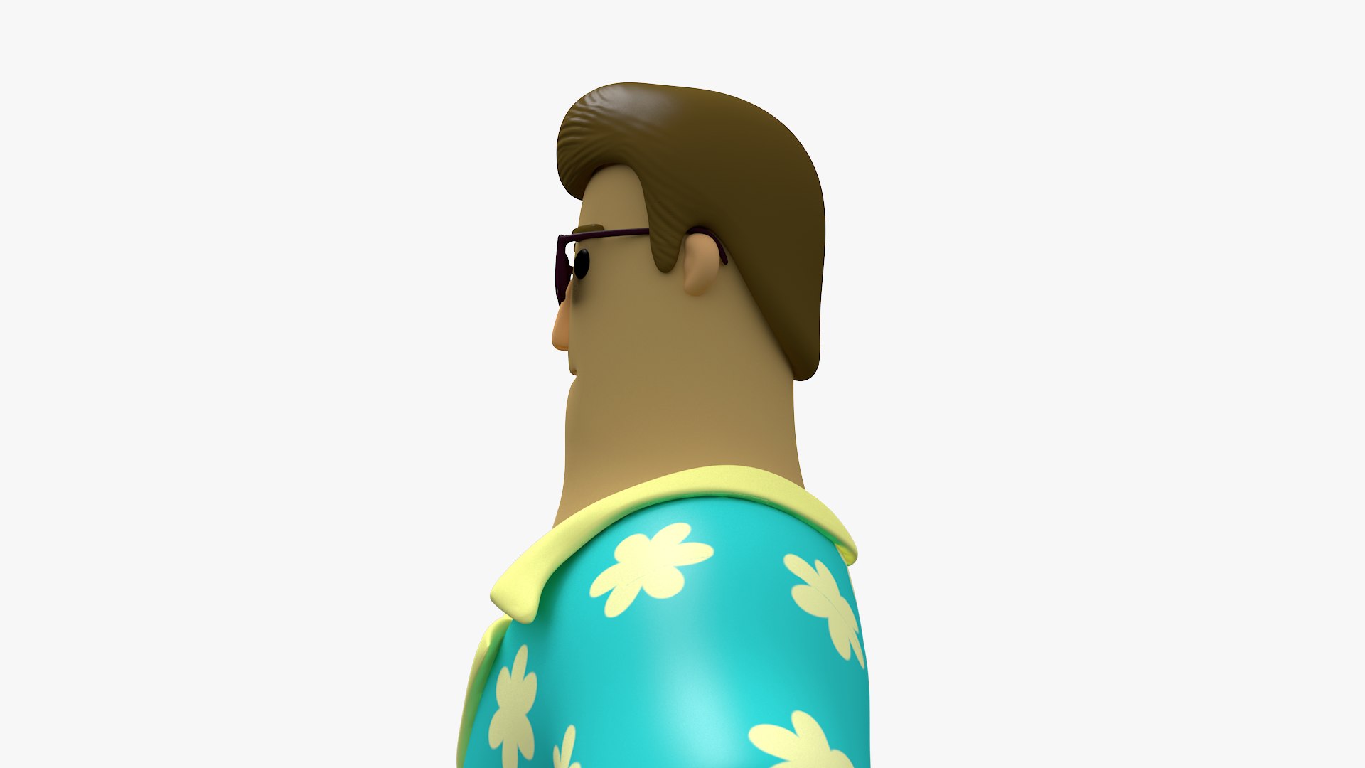 Man Toon Character 3D Model - TurboSquid 1641542