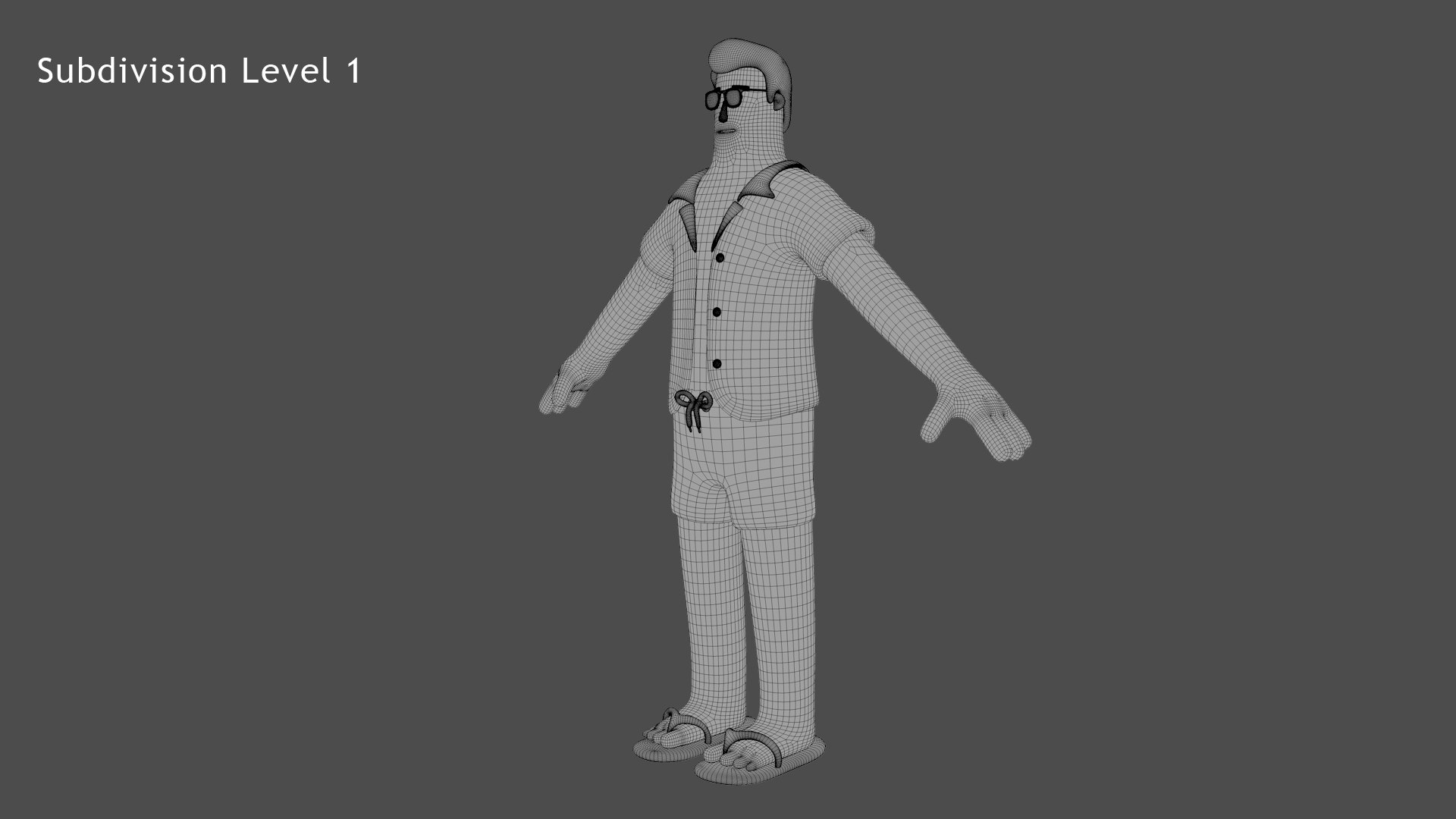 Man Toon Character 3D Model - TurboSquid 1641542