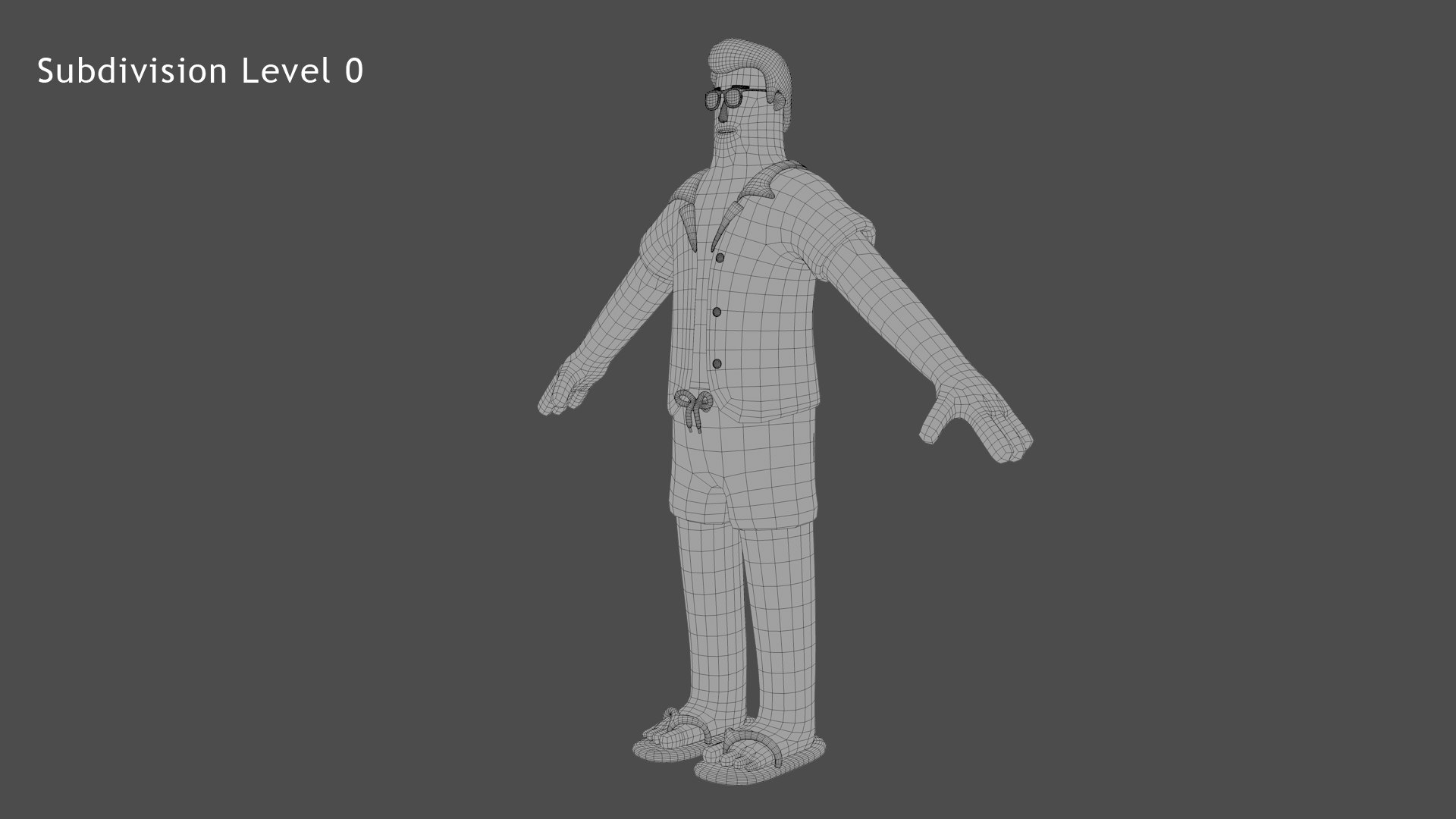 Man Toon Character 3D Model - TurboSquid 1641542