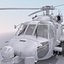 sh-60 seahawk military helicopter 3d model