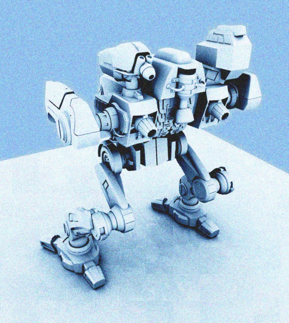 Free Mech 3d Model