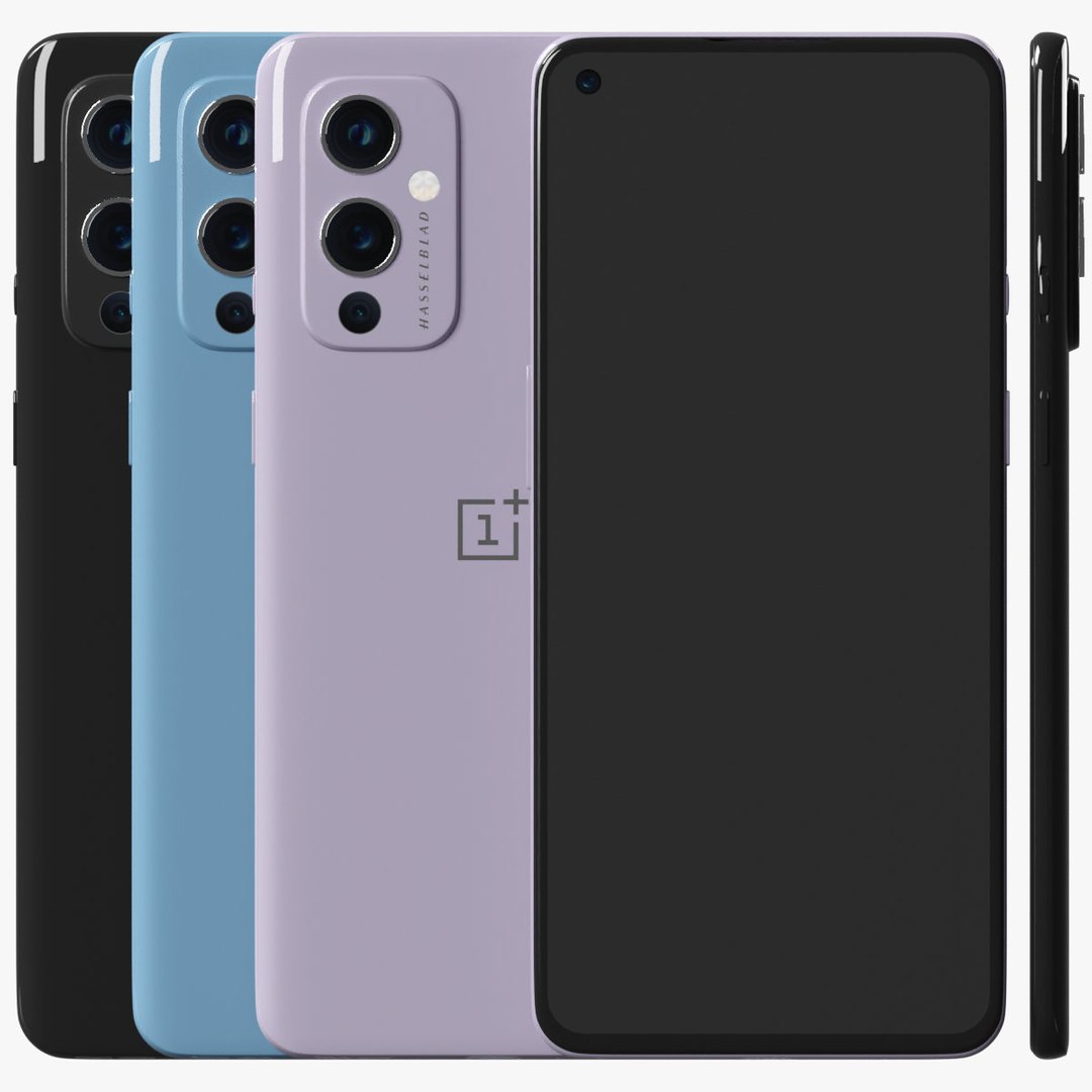 3D OnePlus 9 All Colors Smartphone model - TurboSquid 2078930