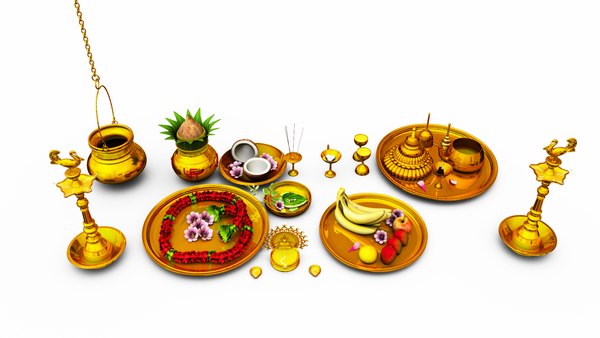 Pooja props model - TurboSquid 1857746