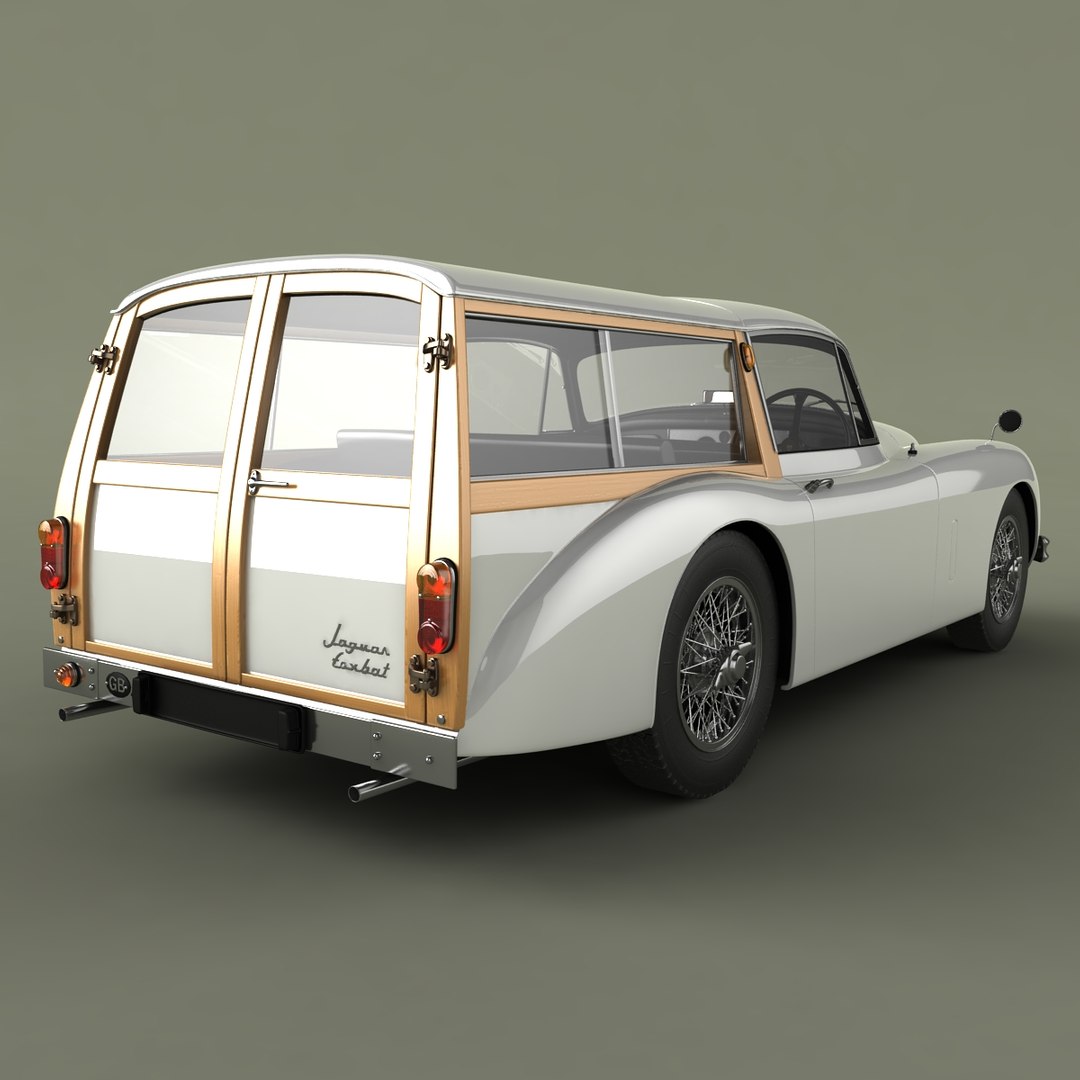 1959 Xk150 Foxbat 3d Model