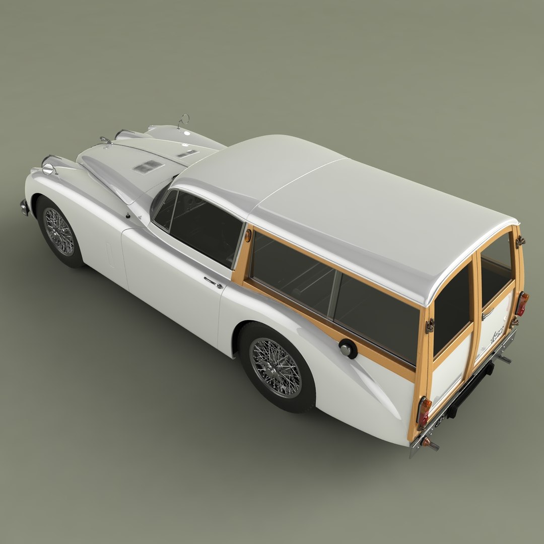 1959 Xk150 Foxbat 3d Model