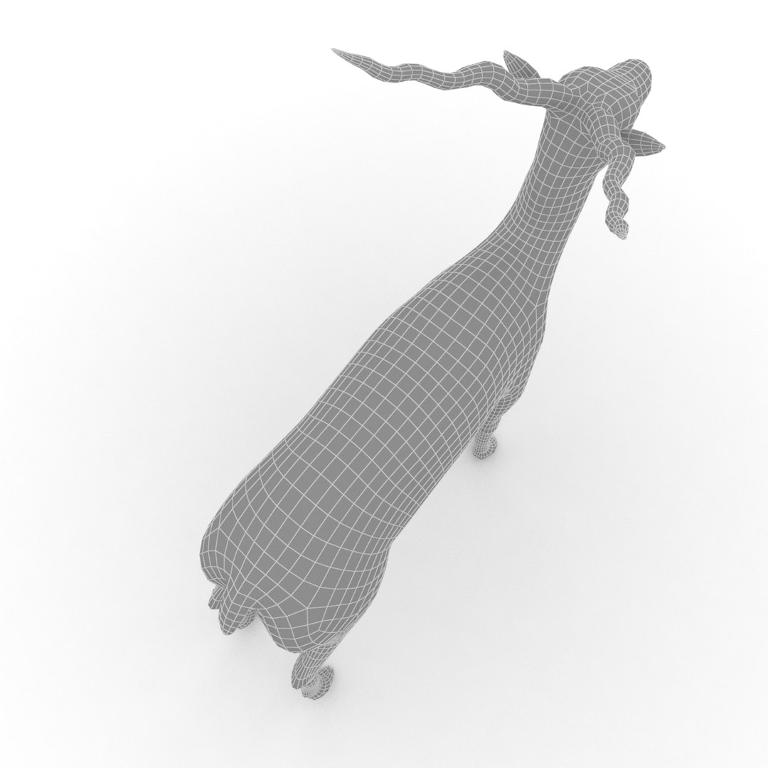 Black Buck Blackbuck 3d Model