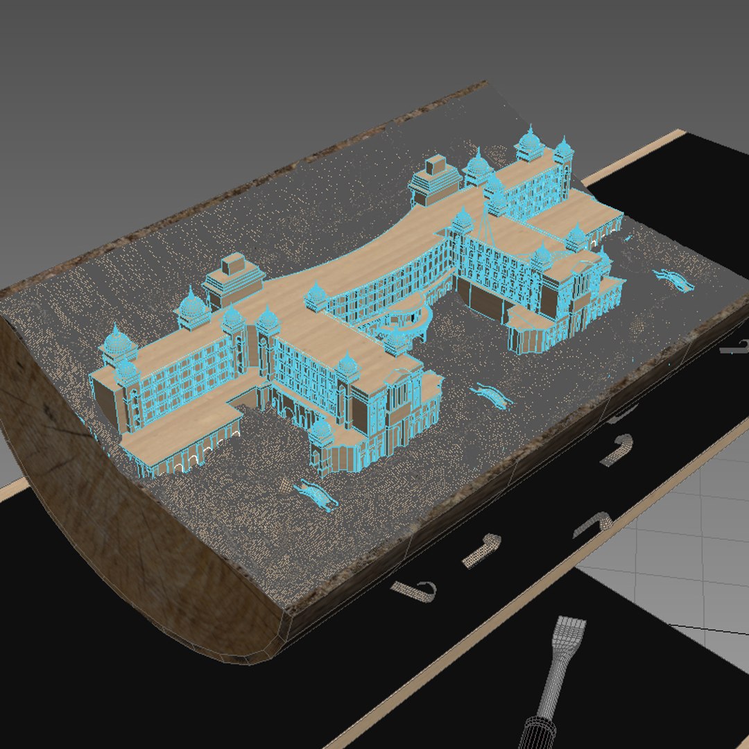 Hotel Wood 3D Model - TurboSquid 1214357