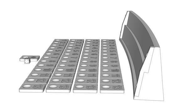 Okey set 3D model - TurboSquid 1692596