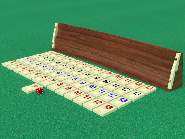 Okey set 3D model - TurboSquid 1692596