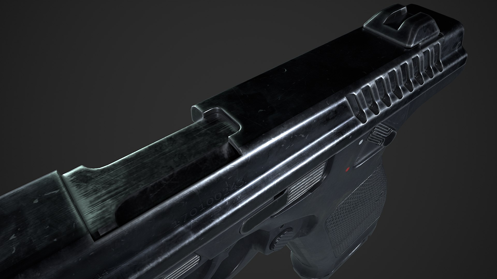 3D Lebedev Pistol Pl-14 - TurboSquid 2286197