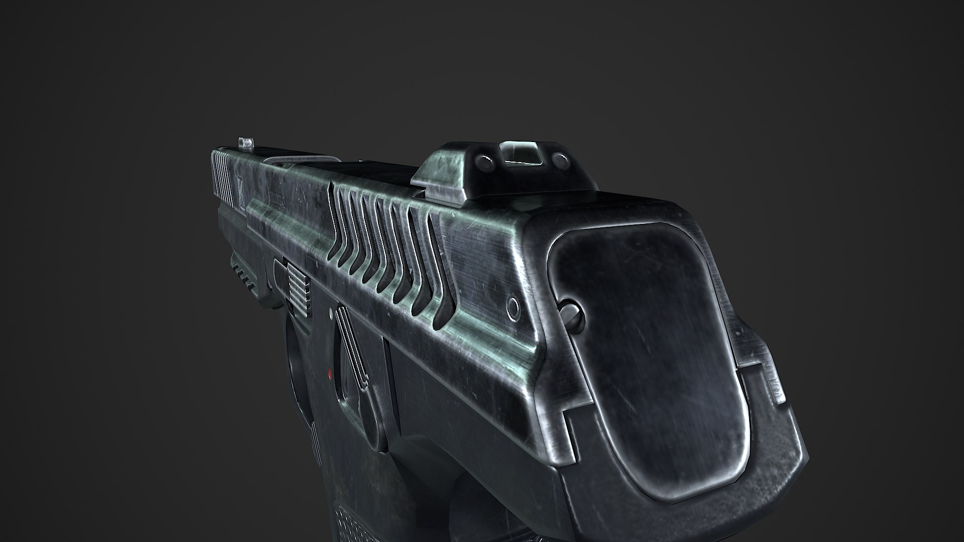 3D Lebedev Pistol Pl-14 - TurboSquid 2286197