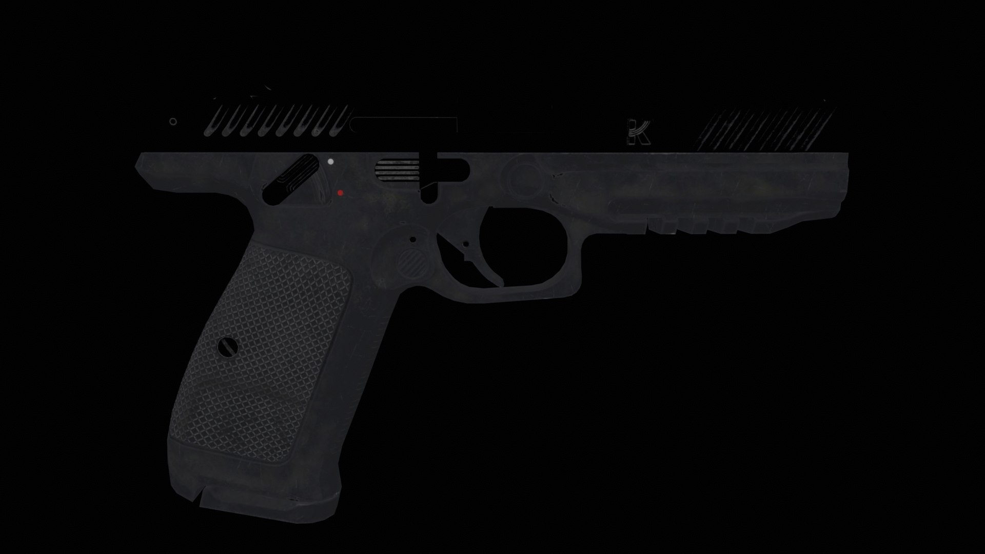 3D Lebedev Pistol Pl-14 - TurboSquid 2286197
