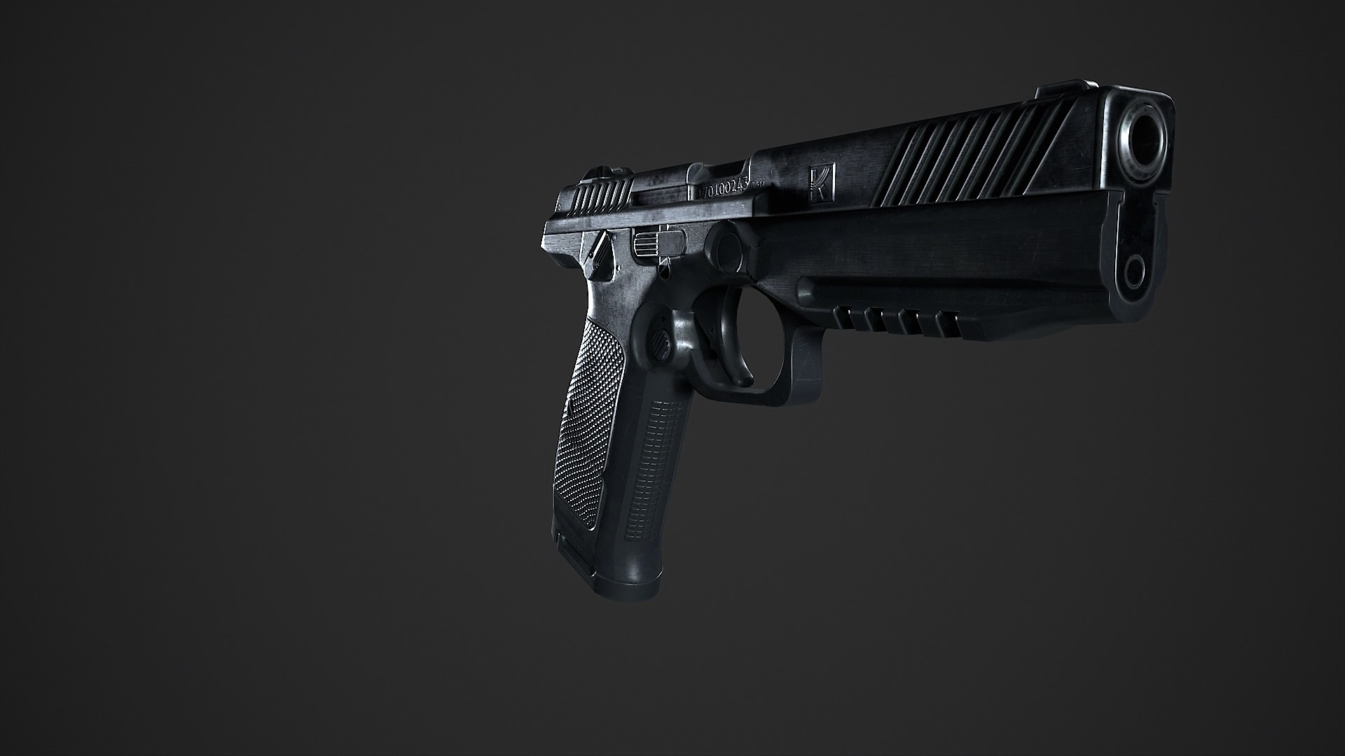 3D Lebedev Pistol Pl-14 - TurboSquid 2286197