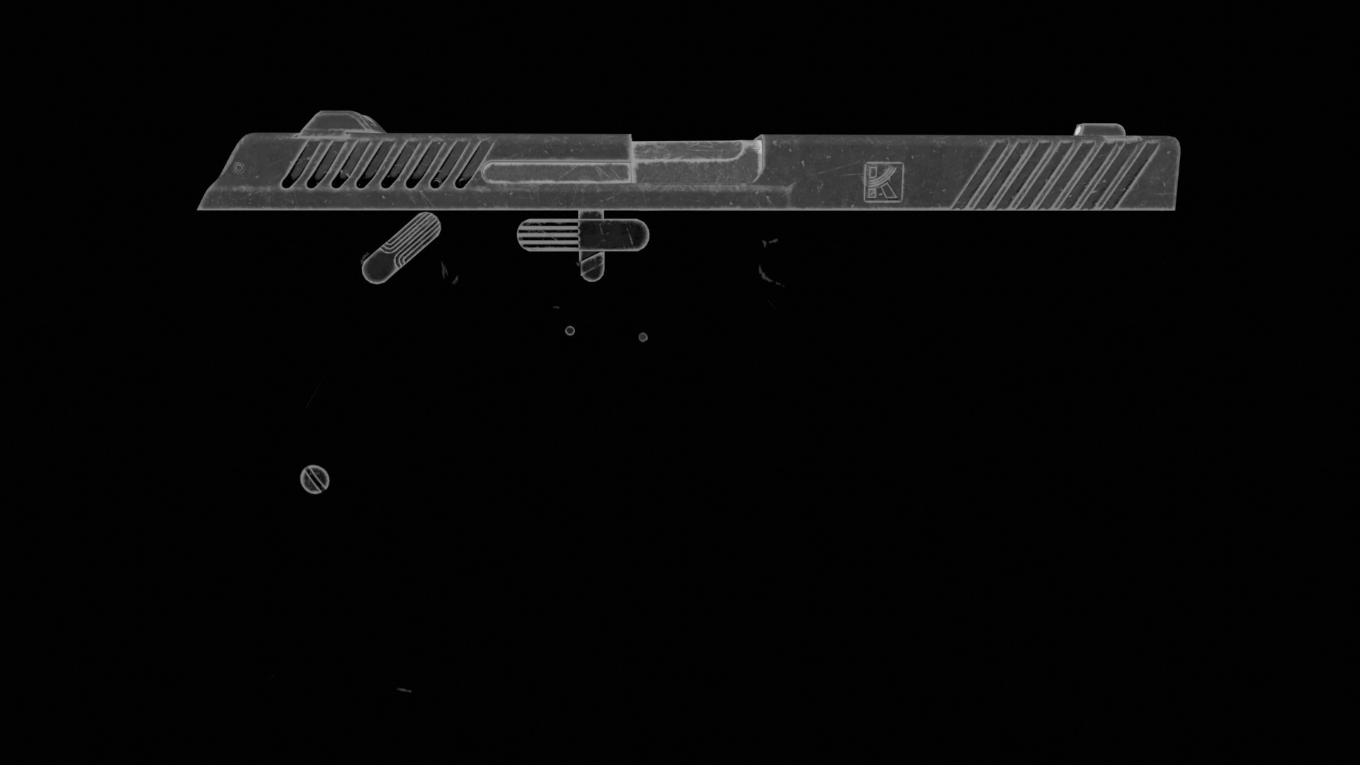 3D Lebedev Pistol Pl-14 - TurboSquid 2286197