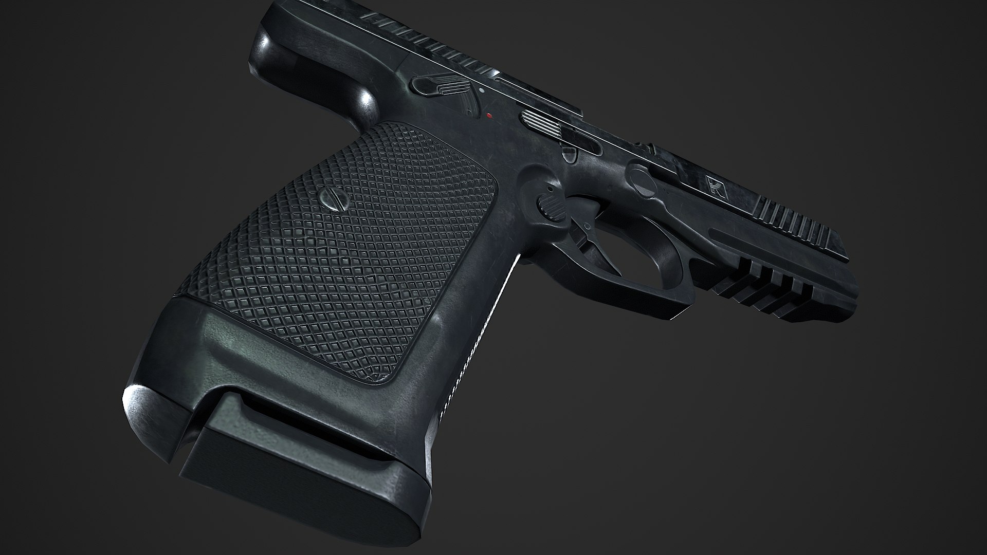 3D Lebedev Pistol Pl-14 - TurboSquid 2286197